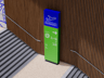 Free Interior Direction Sign 3D mockup. Create presentations using ...