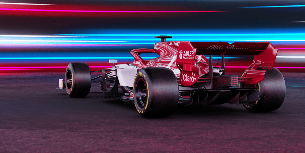 Car Mockup Formula 1 Race 3d Mockup Edit Online Provisual