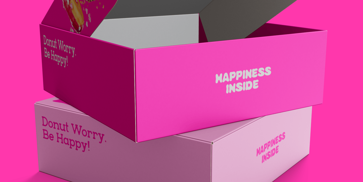 Free Box 3D mockup. Create presentations using Online Mockup Generator.