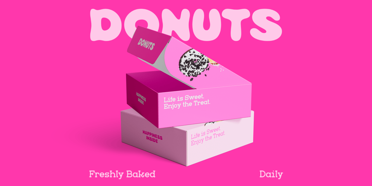 Free Box 3D mockup. Create presentations using Online Mockup Generator.