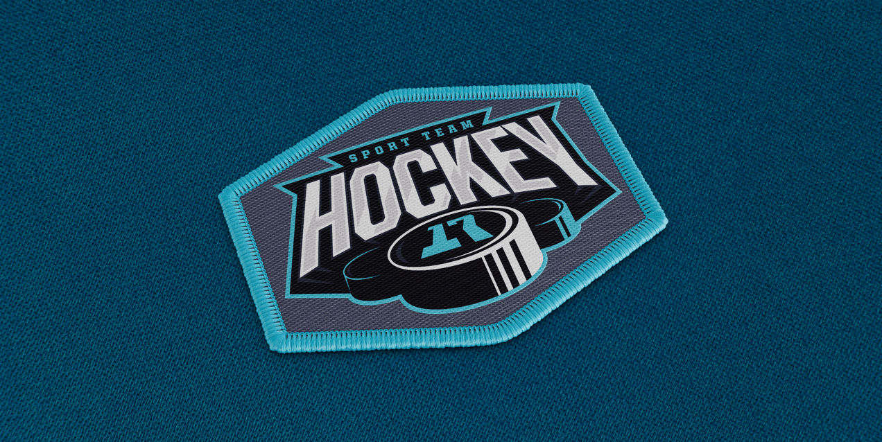 Free Patch 3D mockup. Create presentations using Online Mockup Generator.