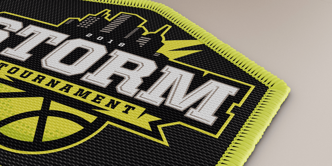 Free Patch 3D mockup. Create presentations using Online Mockup Generator.