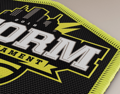 Free Patch 3D mockup. Create presentations using Online Mockup Generator.